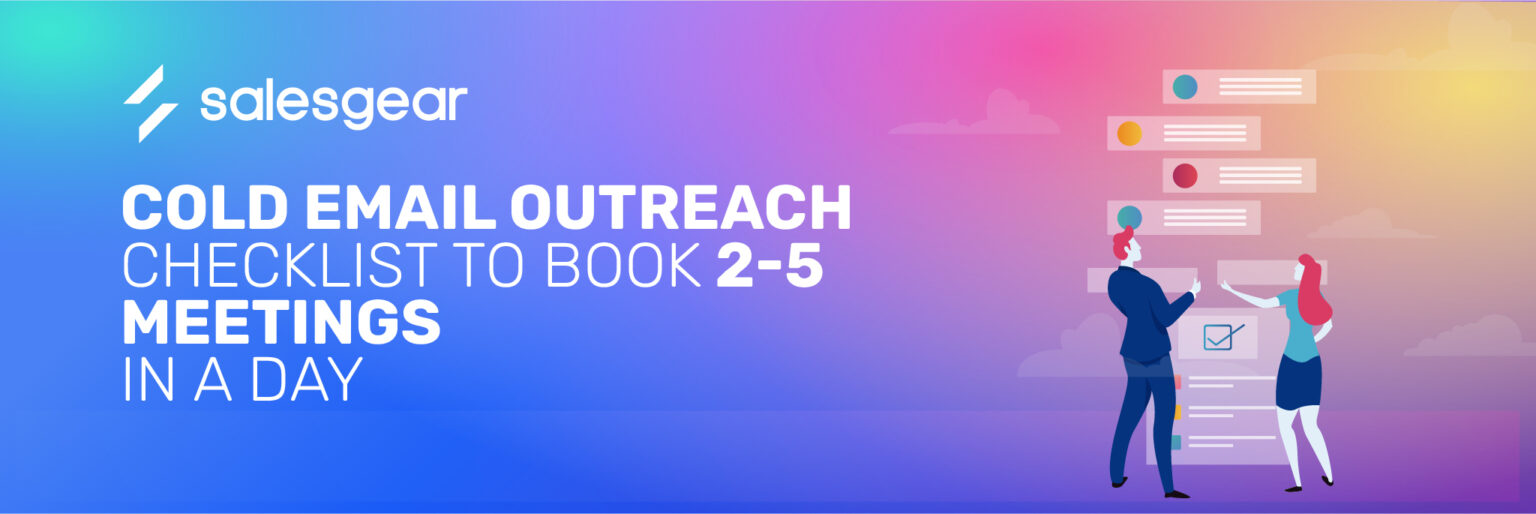 The cold email checklist you need right now