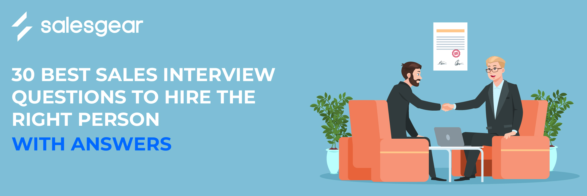Top 30 sales interview questions if you’re looking for your next hire